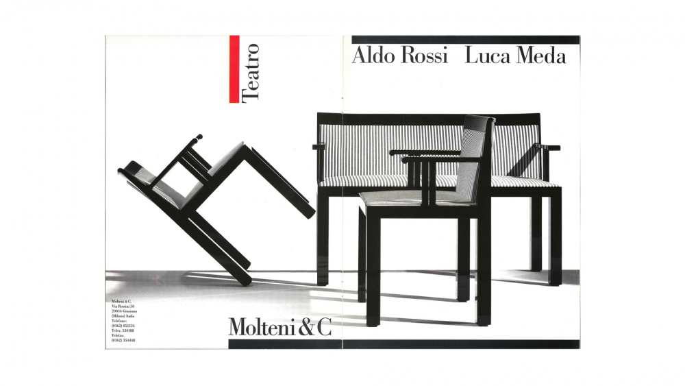 Teatro by Luca Meda and Aldo Rossi | Molteni Museum
